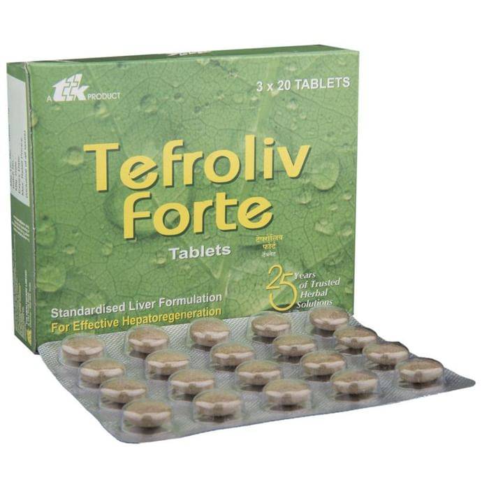 Buy Tefroliv Forte Tablet in Medicines | Best Health & Beauty on Plumint