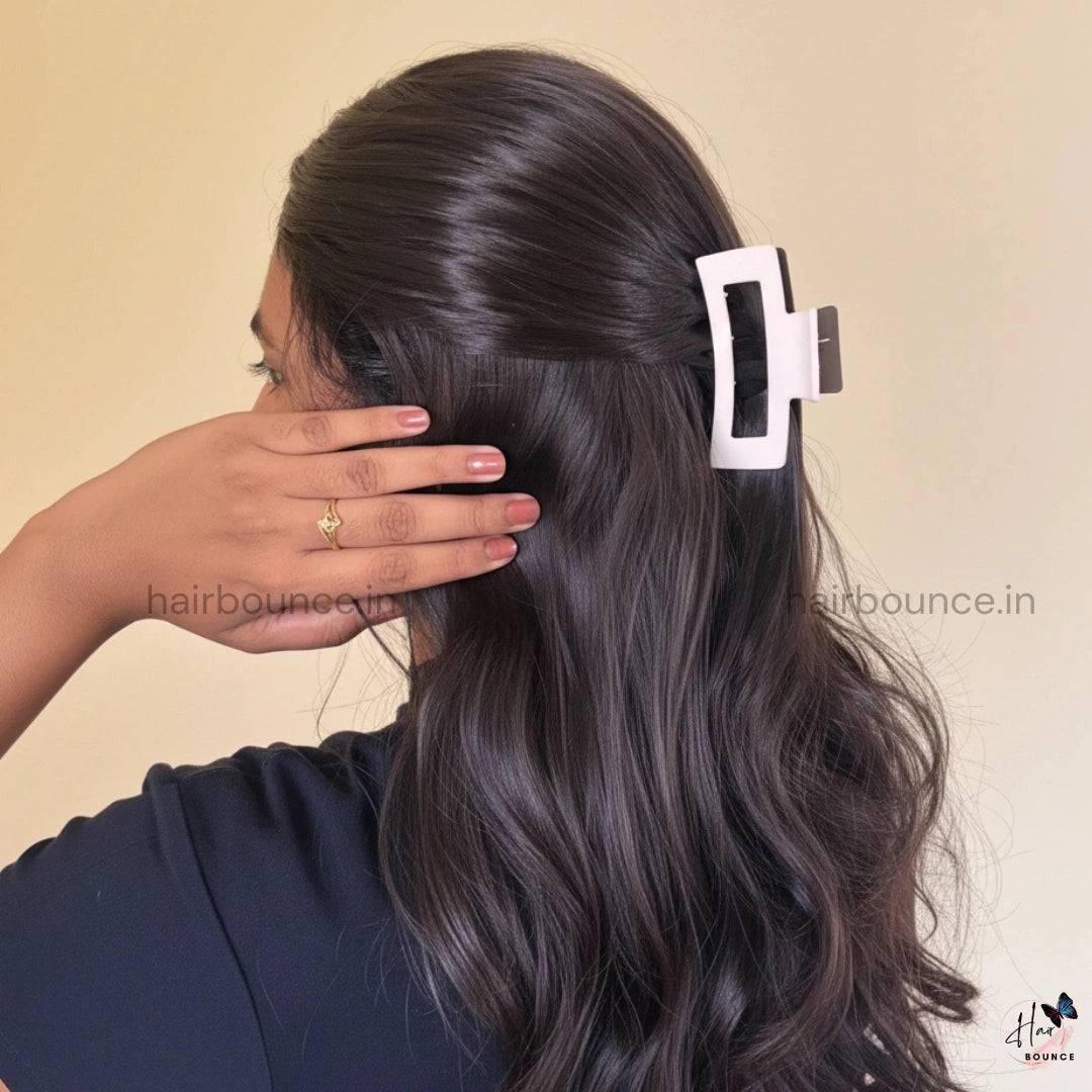 Buy Dual Colour Light Shades Rectangle Hair Claw - Large in Accessories ...