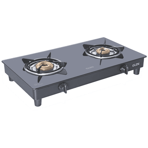 Buy Glen Cooktop, 1020 GT BB BLK, 2 Burner 60 cm Auto Ignition Glass ...