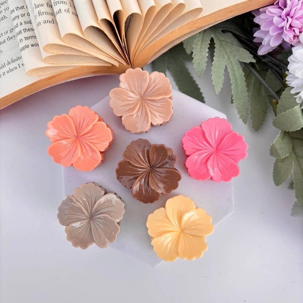 Buy Colourful Shinny Hibiscus Hair Claw - Small in Accessories | Best ...
