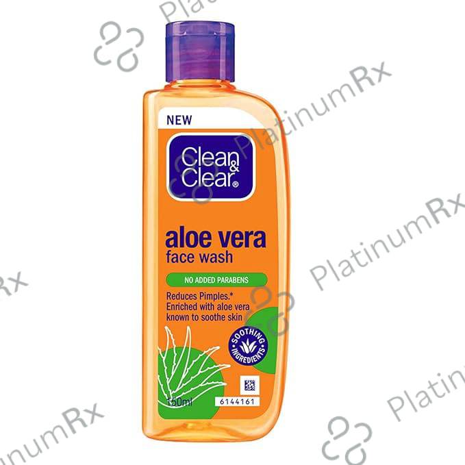 Buy Clean & Clear Aloe Vera Face Wash 150ml in Medicines | Best Health ...