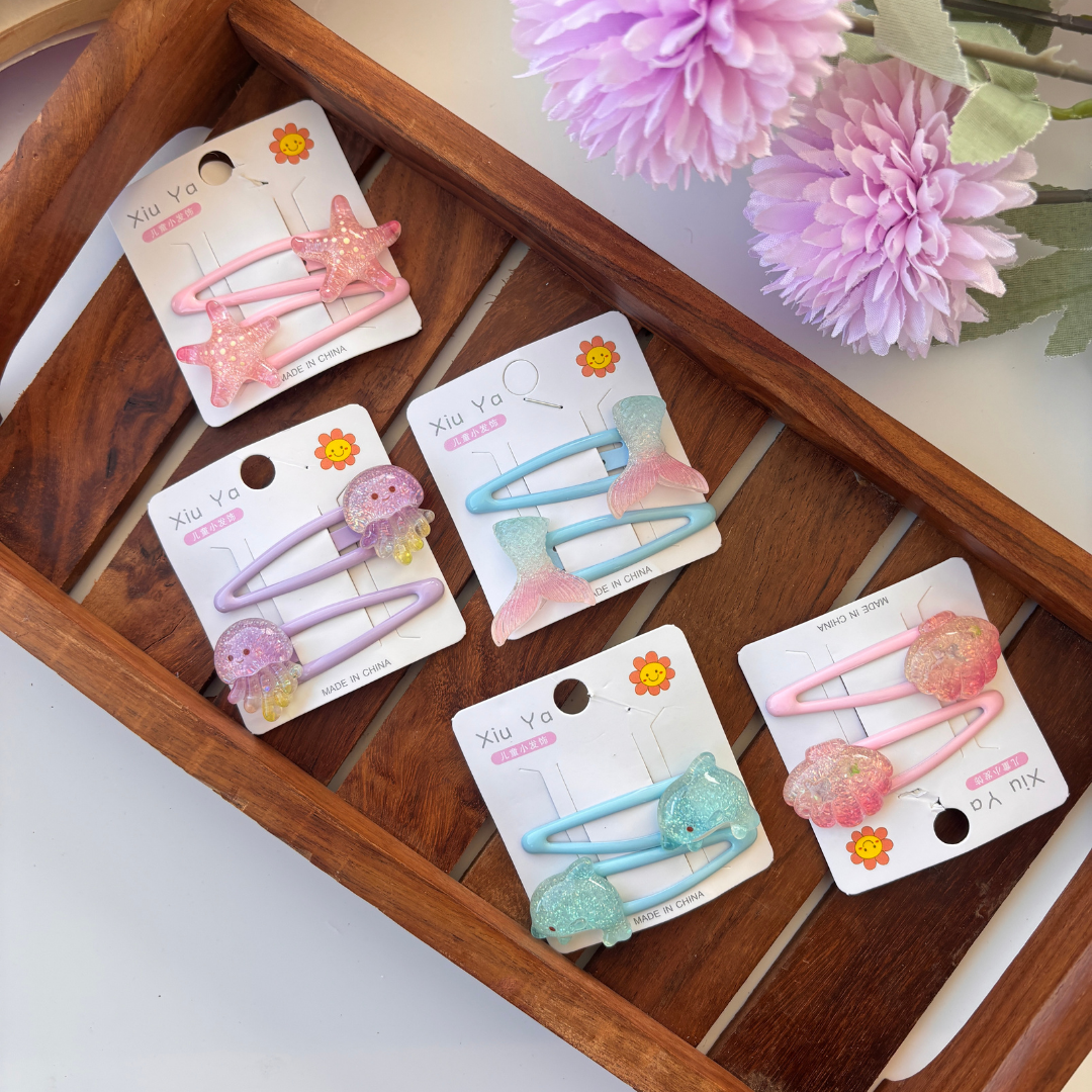 Buy Mermaid & Starfish Hair Clip in Accessories | Best Jewellery on Plumint