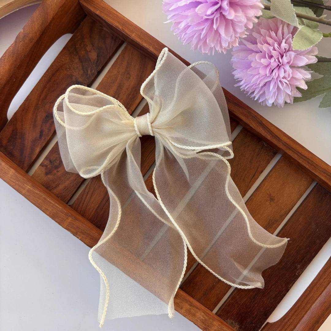 Buy Classic Sheer Ribbon Bow in Accessories | Best Jewellery on Plumint