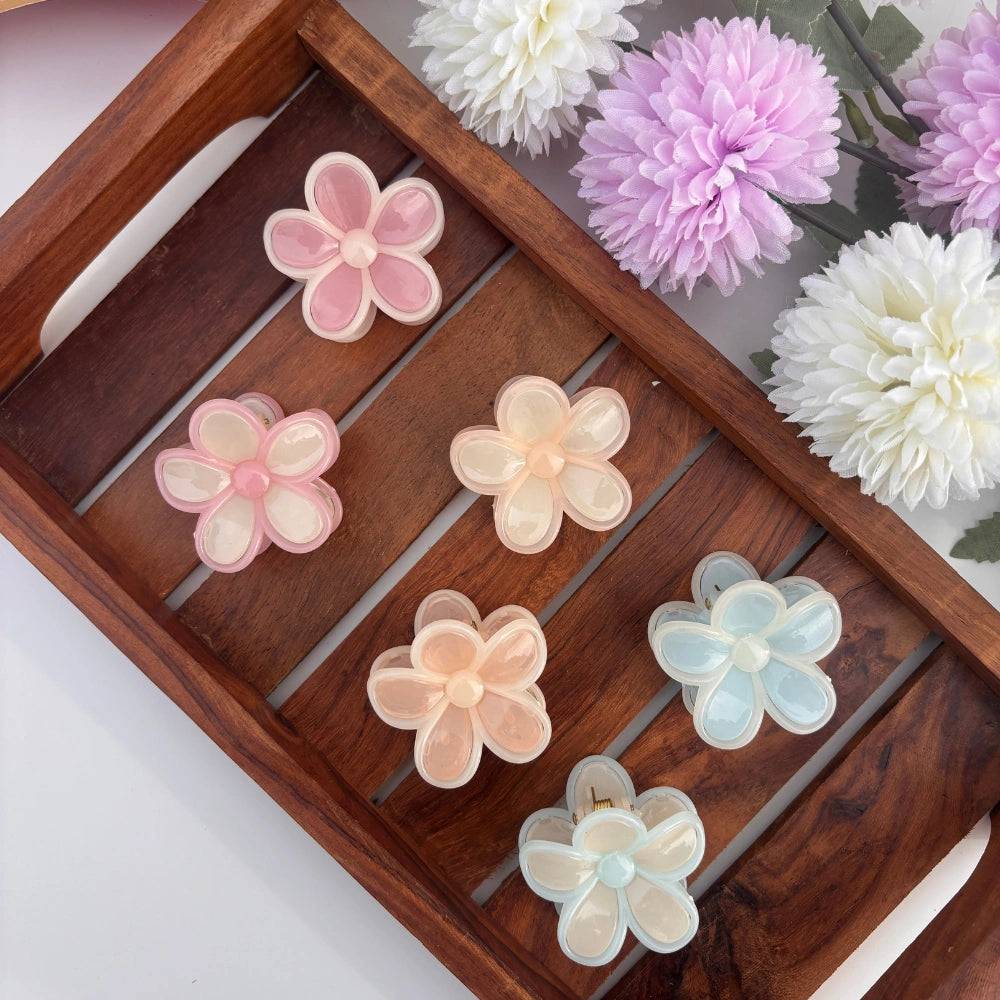 Buy Dual Colour Daisy Hair Claw – Small in Accessories | Best Jewellery ...