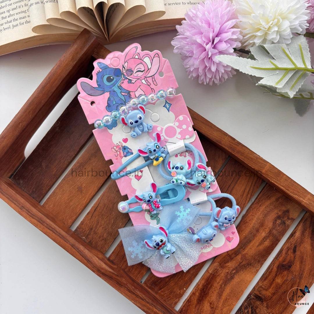 Buy Blue Space Puppy Hair Accessory Set – 8 Pcs in Accessories | Best ...