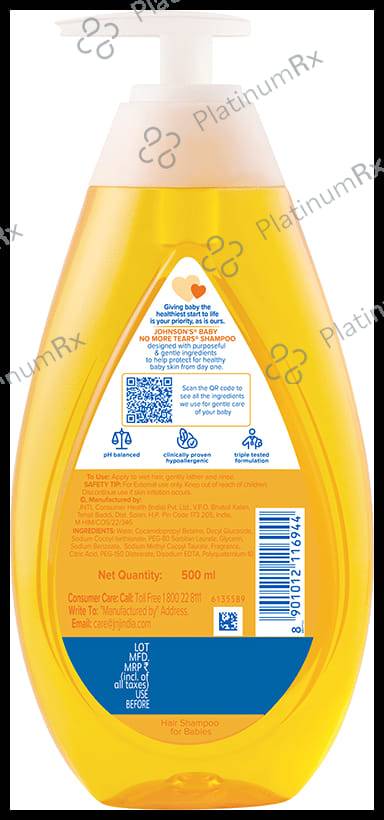 Buy Johnson's Baby for Gentle Hair Cleansing Soap Free & Mild on Eyes ...