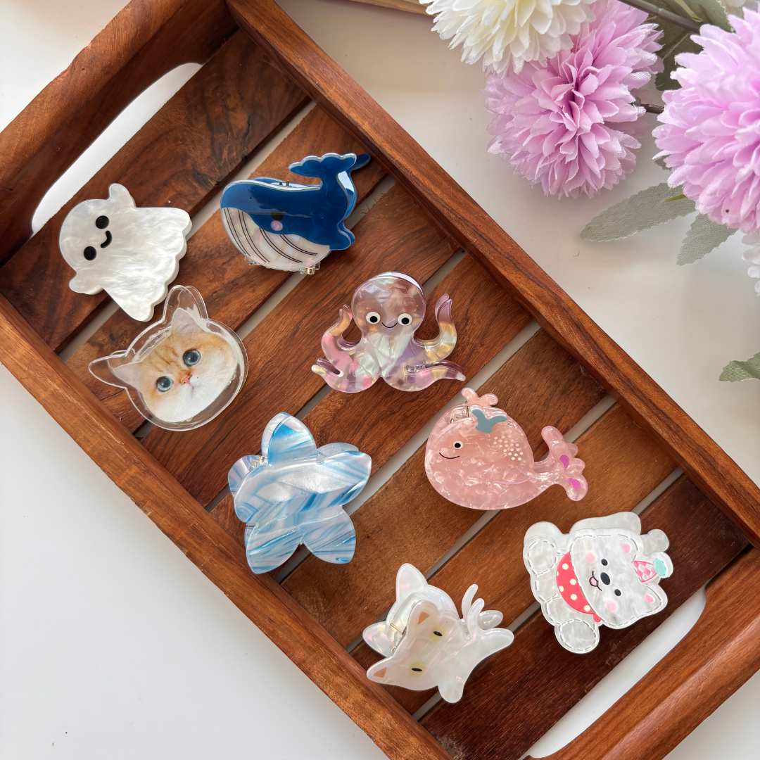 Buy Cute Character Hair Claw - Small in Accessories | Best Jewellery on ...