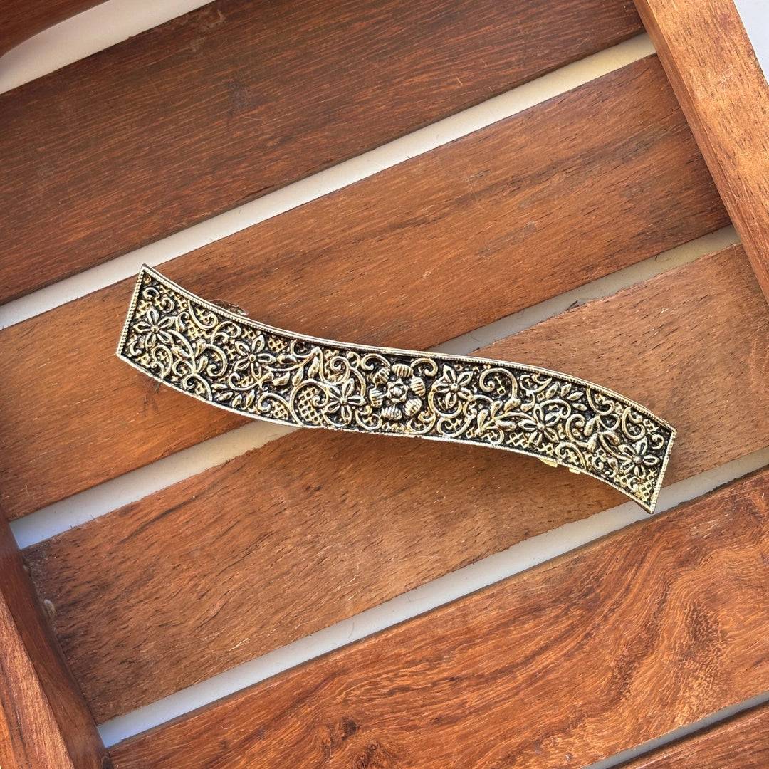 Buy Antique Floral Metal Center Clip in Accessories | Best Jewellery on ...