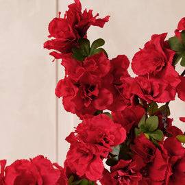 Buy Red Azalea Faux Flower Stem - Single in Flowers | Best Gifts on Plumint