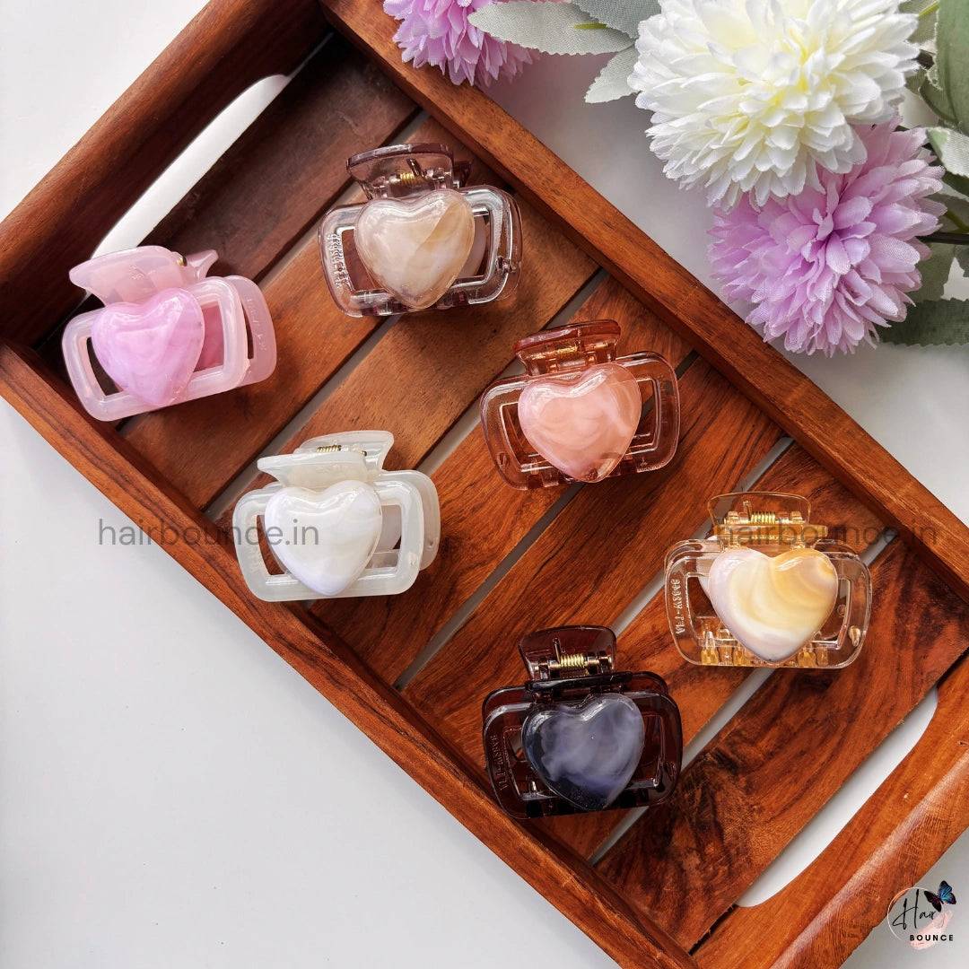 Buy Heart Square Hair Claw - Medium in Accessories | Best Jewellery on ...