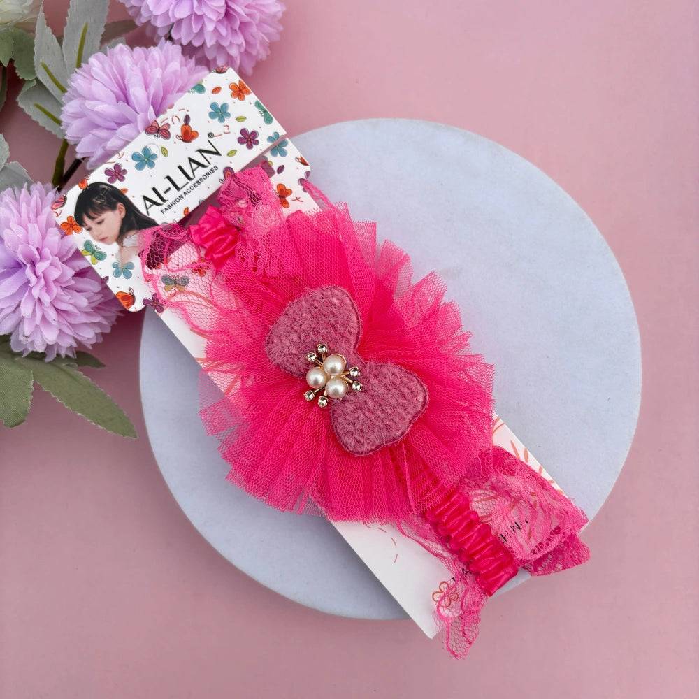 Buy Pearl Trio Bow New Born Baby Headband in Accessories | Best ...