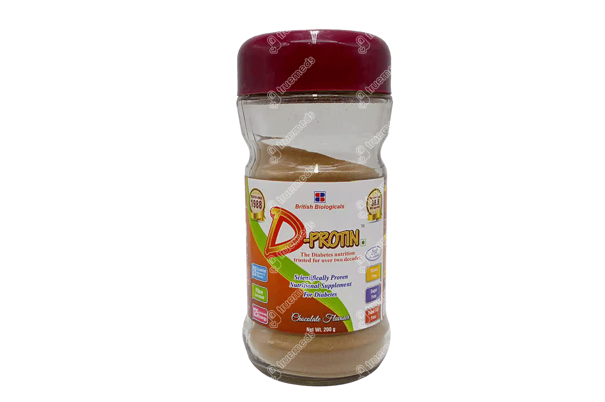 Buy D Protin Chocolate Flavour Sugar Free Powder 200gm in Medicines ...