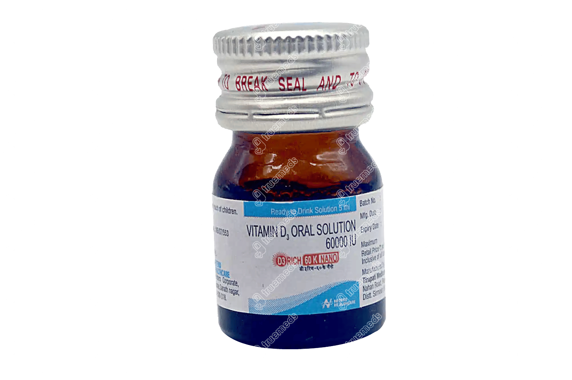 Buy D3 Rich 60k Nano Solution 5ml in Medicines | Best Health & Beauty ...