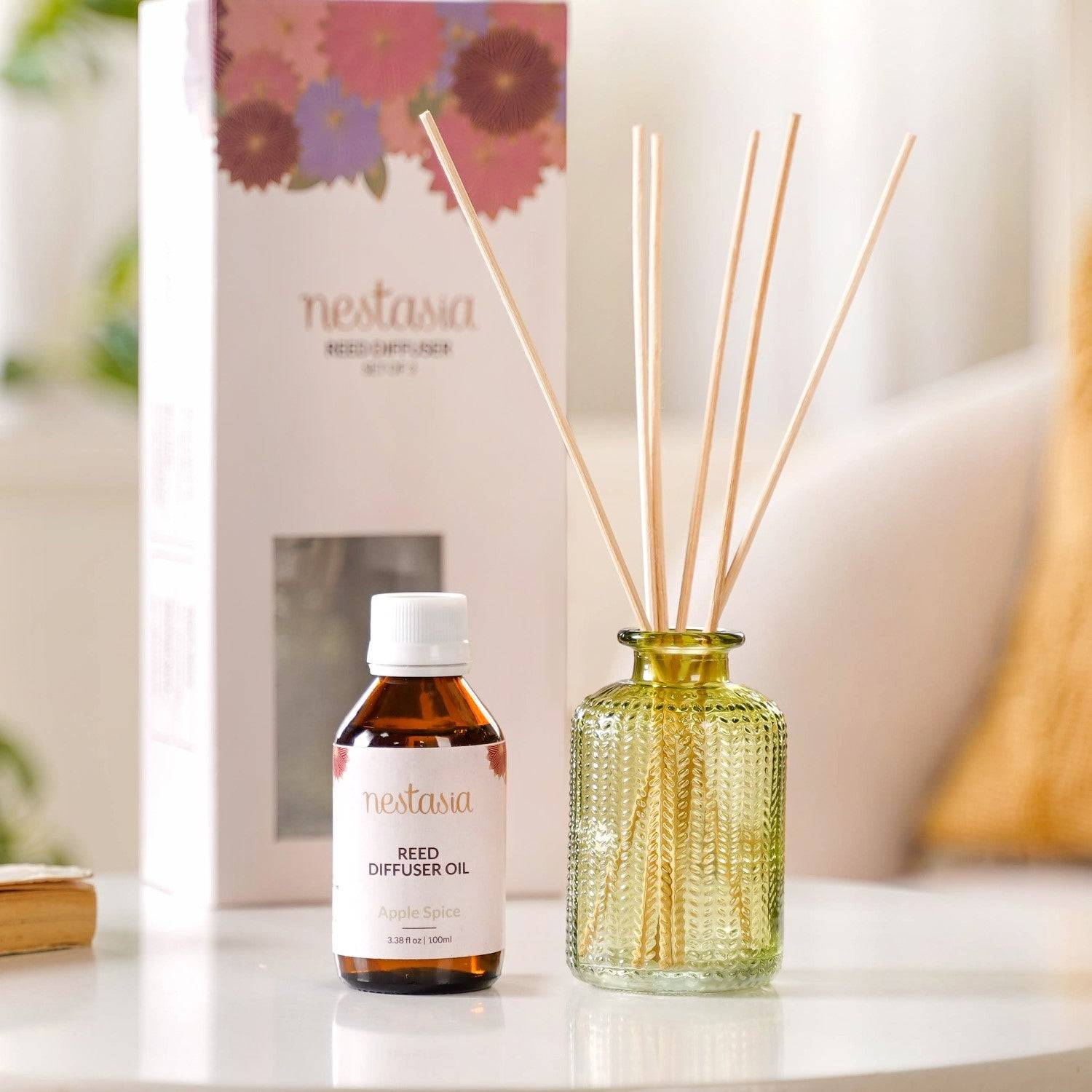 Buy Apple Spice Fragrant Reed Diffuser Set Of 3 in Home Accessories ...