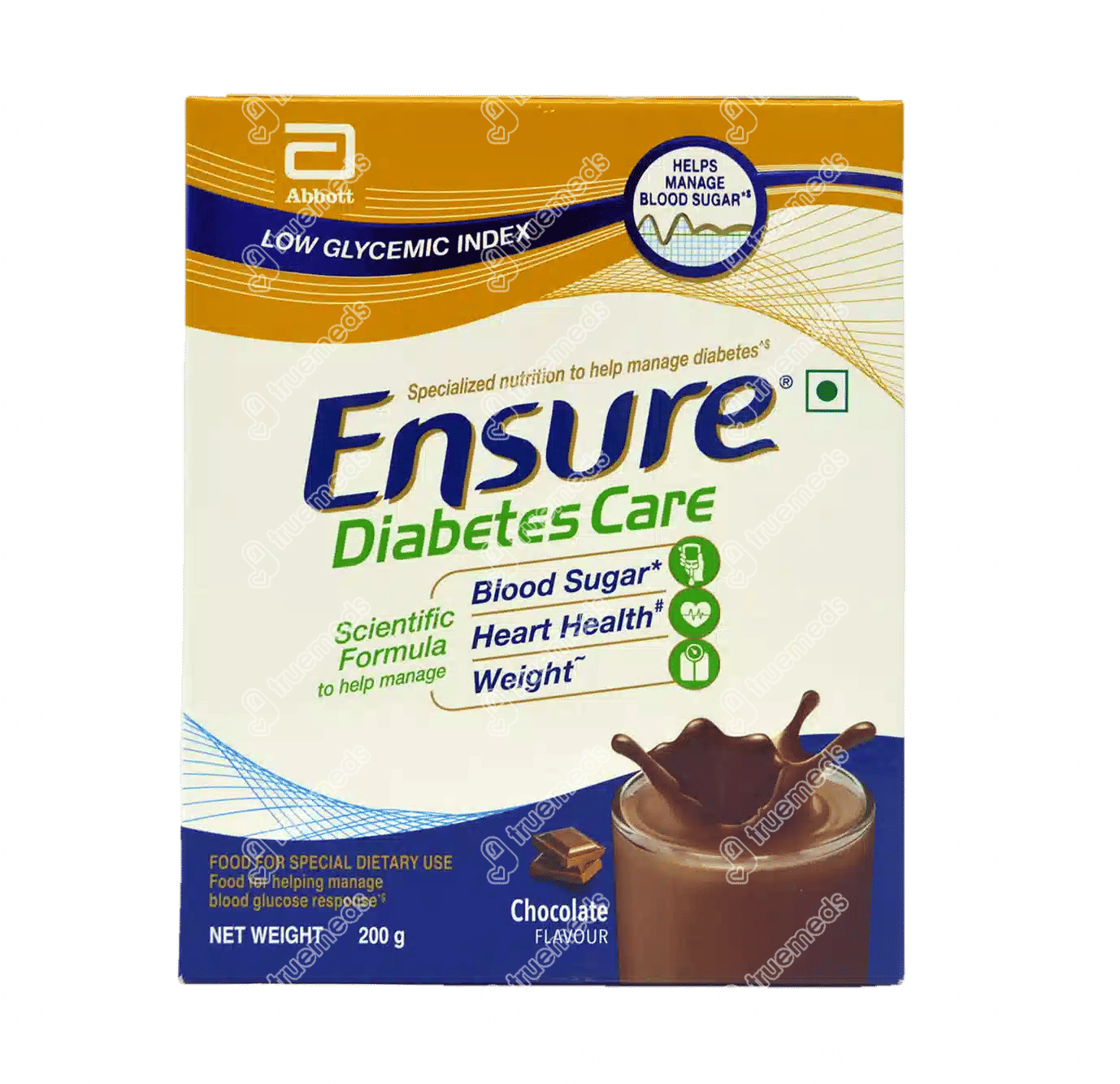 Buy Ensure Diabetes Care Chocolate Flavour Refill Powder 200gm in ...