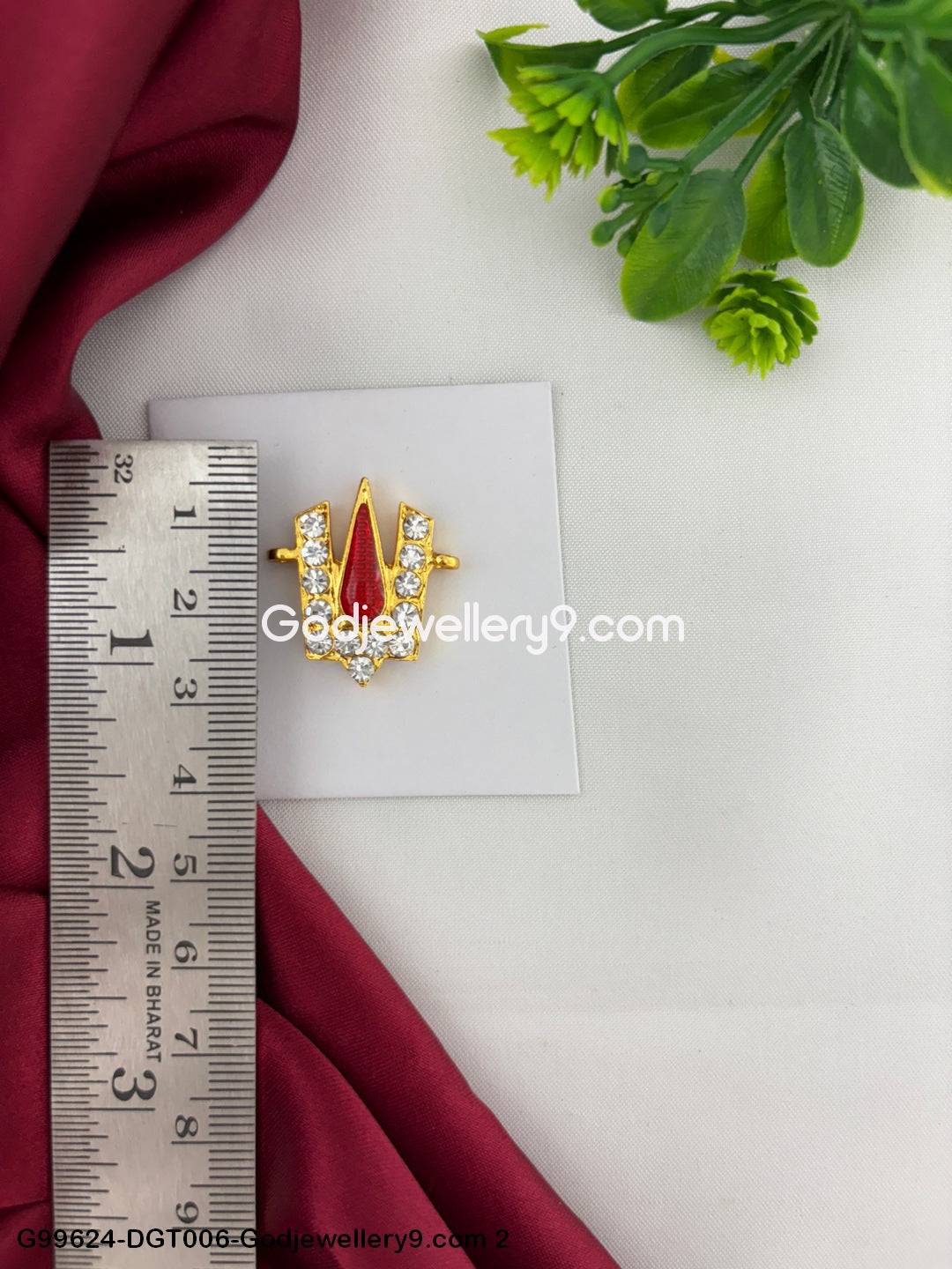 Buy Deity God V Shape Stone Namam Tilak for Vishnu Pooja Perumal ...