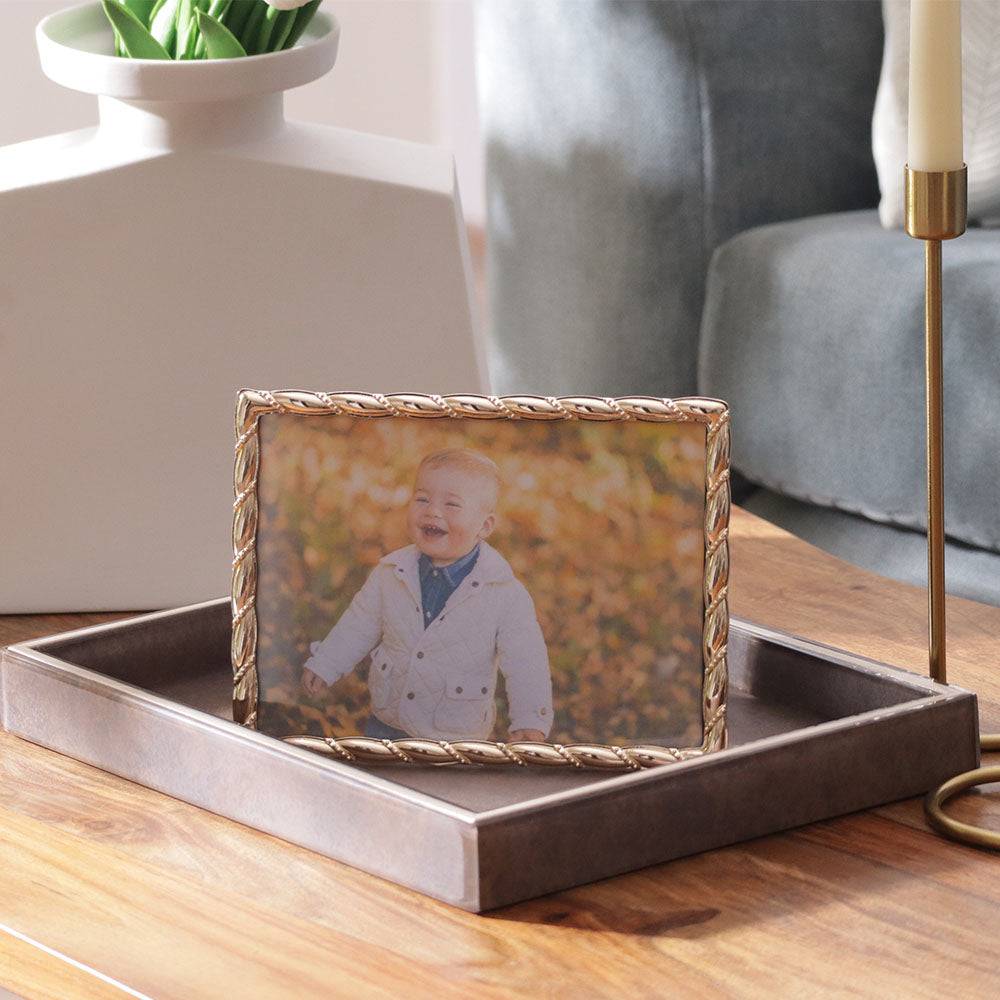 Buy Helix Metal Photo Frame Large - Gold in Home Accessories | Best ...