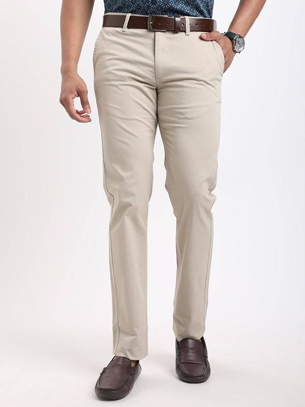 Buy Men Brooklyn Fit Cotton Stretch Trouser in Men's Clothing | Best ...