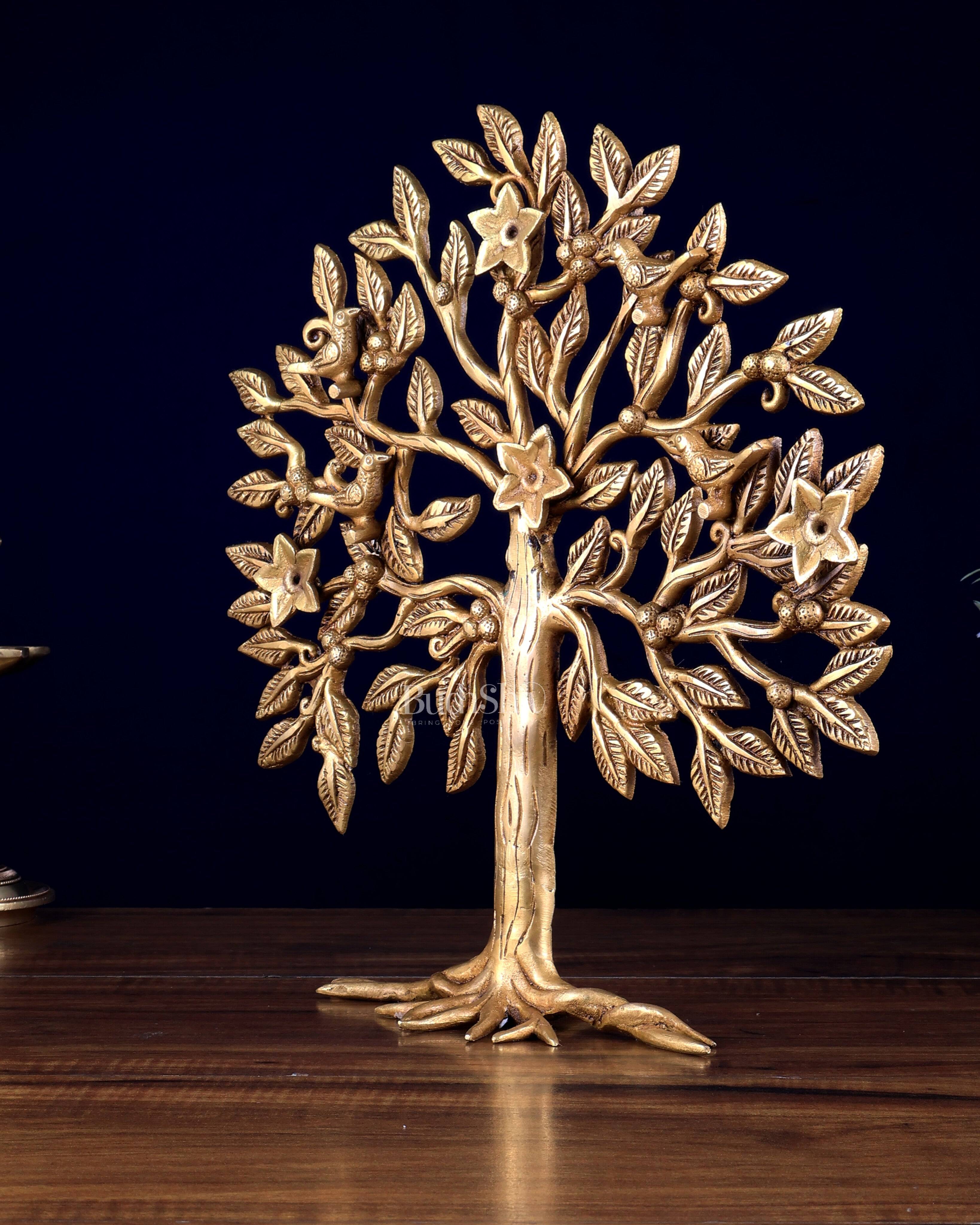 Buy Pure brass standing tree 13 inch in Showcase Piece | Best Home ...