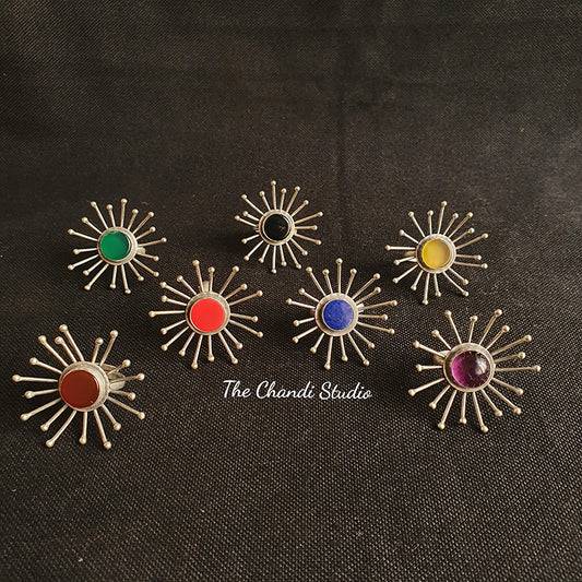 Buy Sterling Silver Spike Ring in Ladies Rings | Best Jewellery on Plumint