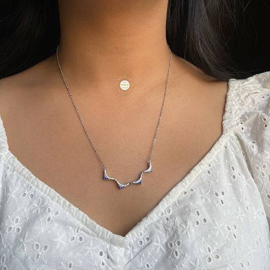 Buy Sparkling Silver Magnetic Shape Shifting Box Necklace in ...