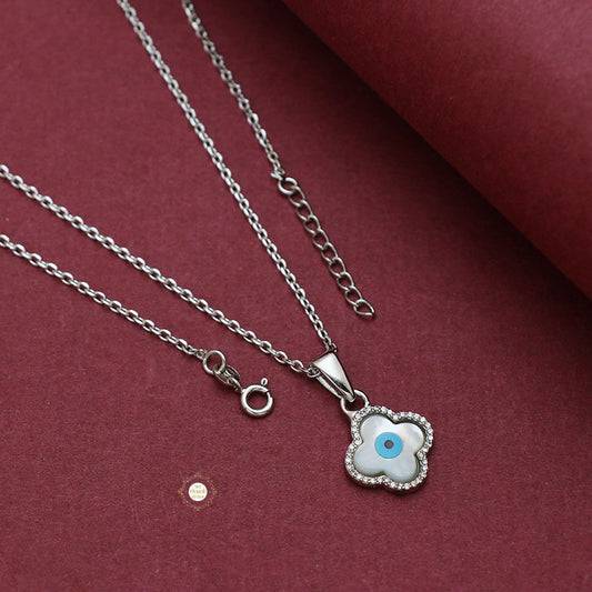 Buy Sterling Silver Evil Eye Necklace in Accessories | Best Jewellery ...