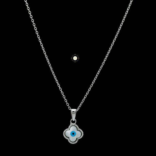 Buy Sterling Silver Evil Eye Necklace in Accessories | Best Jewellery ...