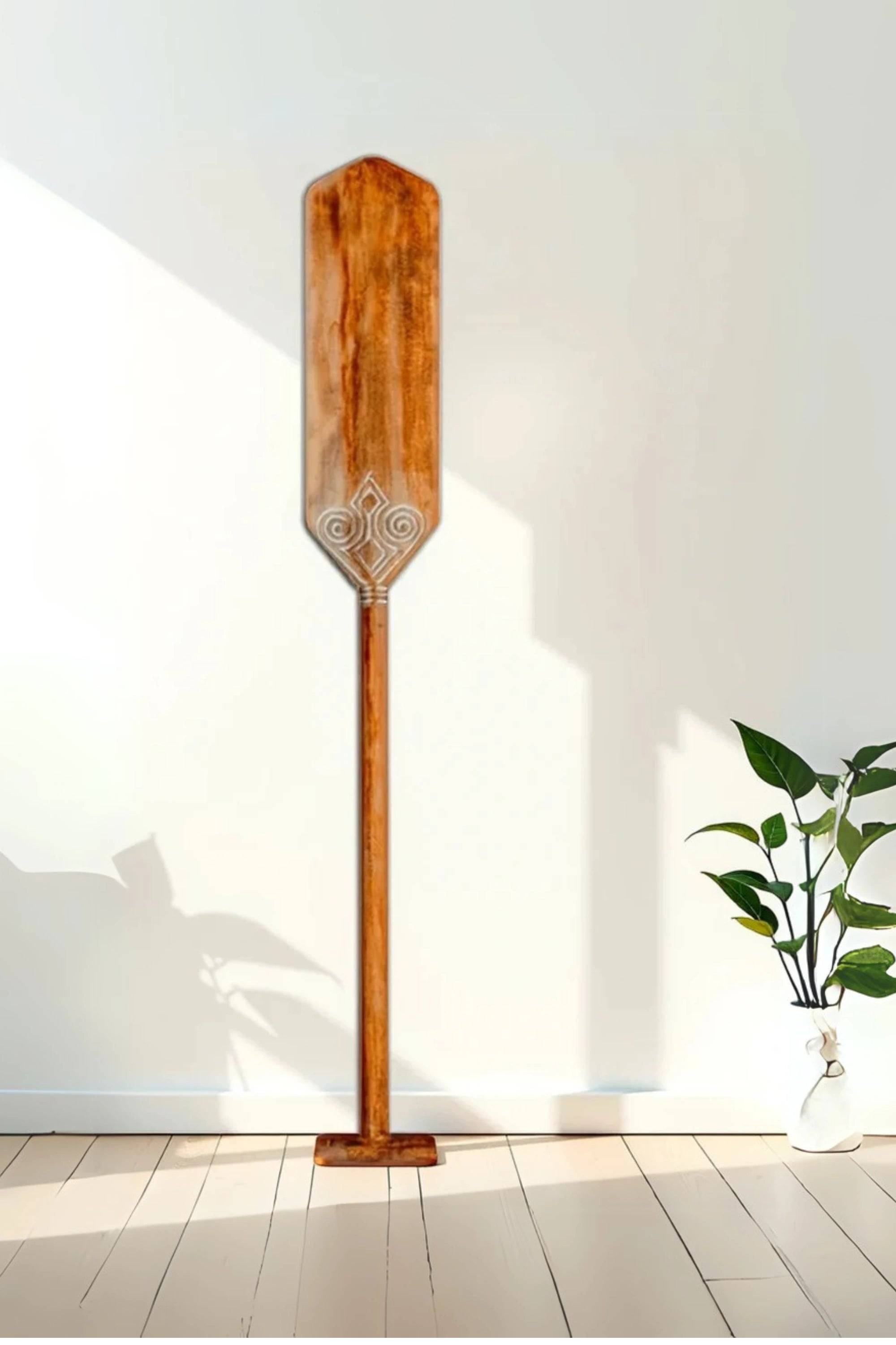 Buy Timor Tribal Hand Carved Antique Oar - Style 11 in Showcase Piece ...