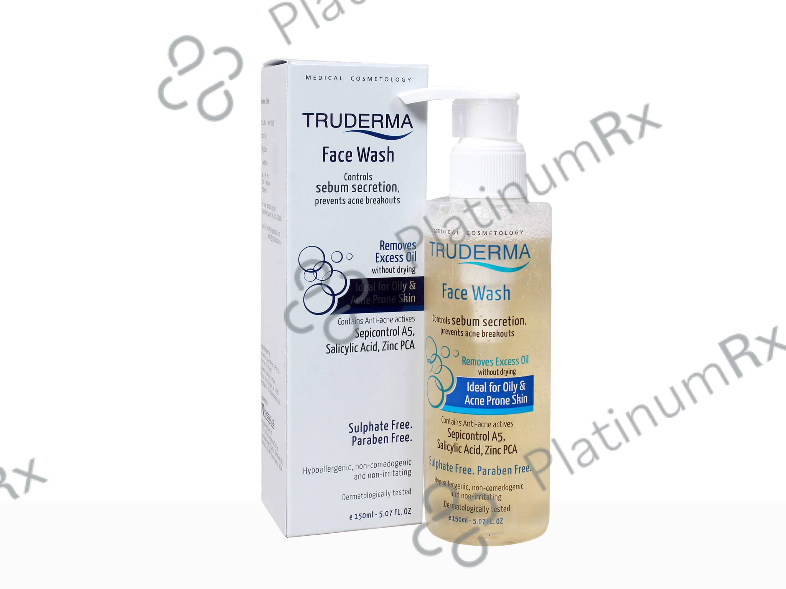 Buy Truderma Face Wash 150ml in Medicines | Best Health & Beauty on Plumint