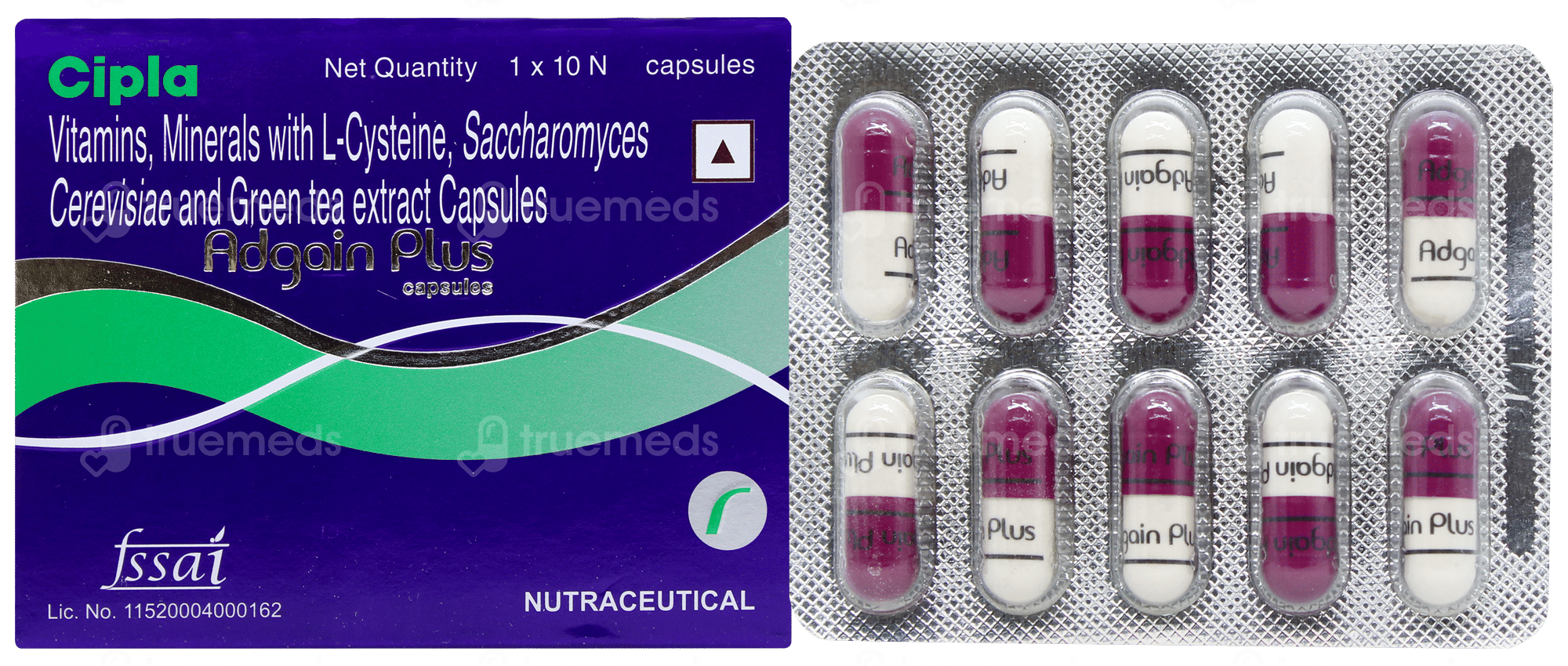 Buy Adgain Plus Capsule 10 in Medicines | Best Health & Beauty on Plumint