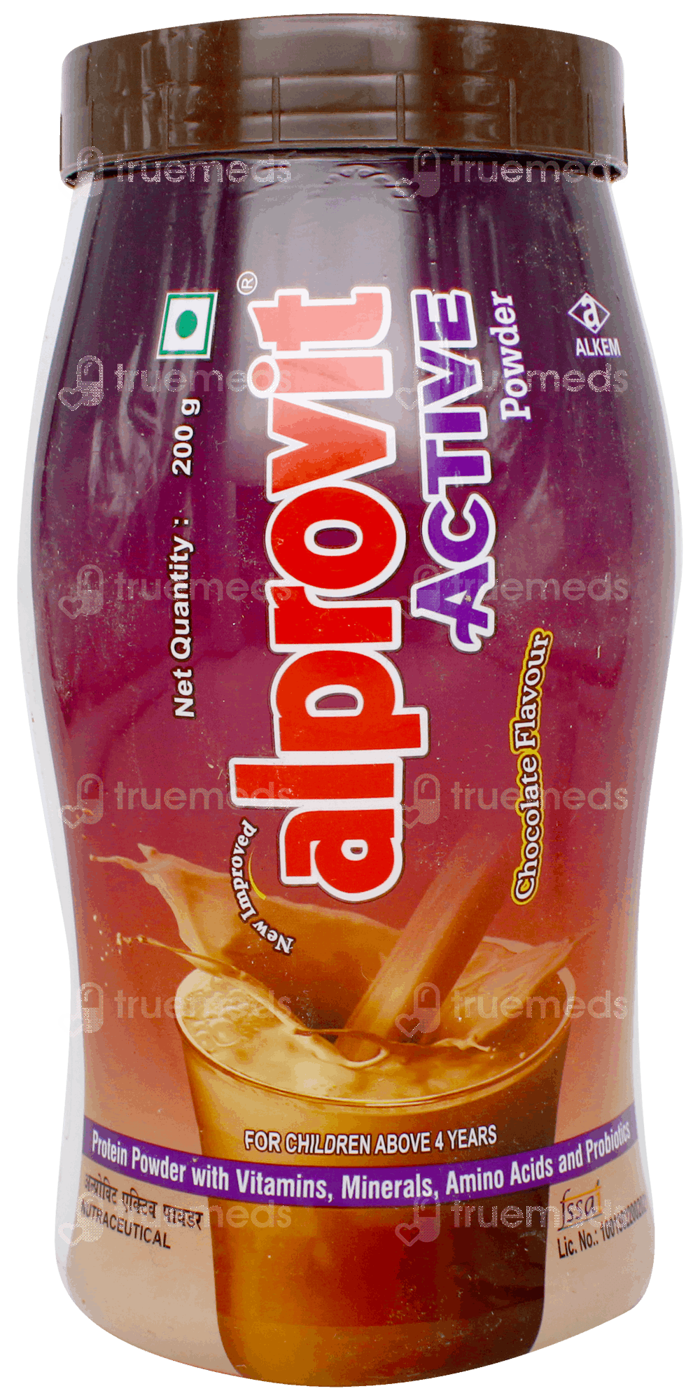 Buy Alprovit Active Chocolate Flavour Powder 200gm in Medicines | Best ...