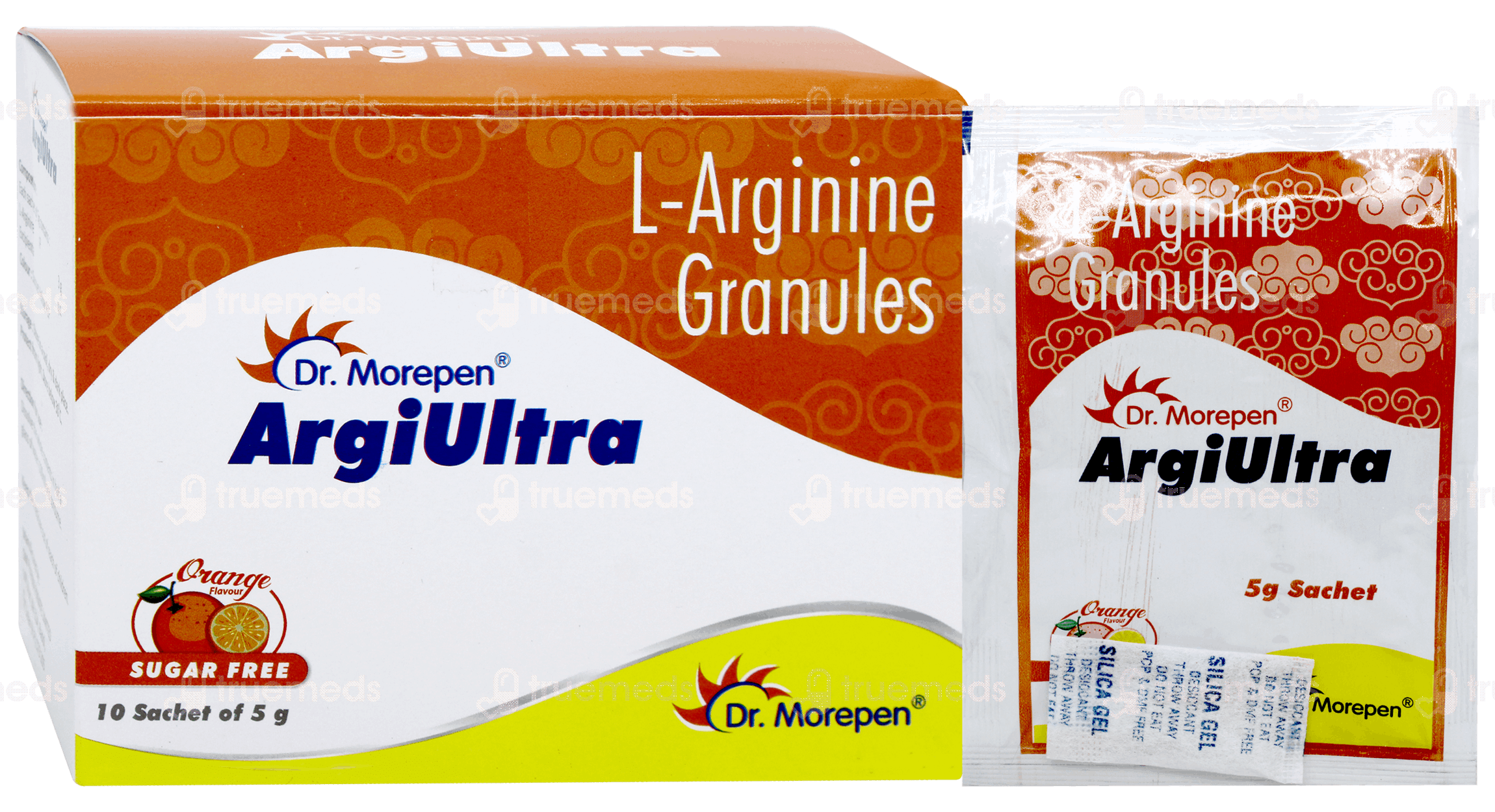 Buy Argiultra Orange Flavour Sugar Free Granules 5gm in Medicines ...