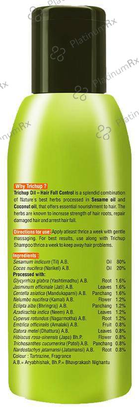 Buy Vasu Trichup Hair Fall Control Oil 100ml in Medicines | Best Health ...