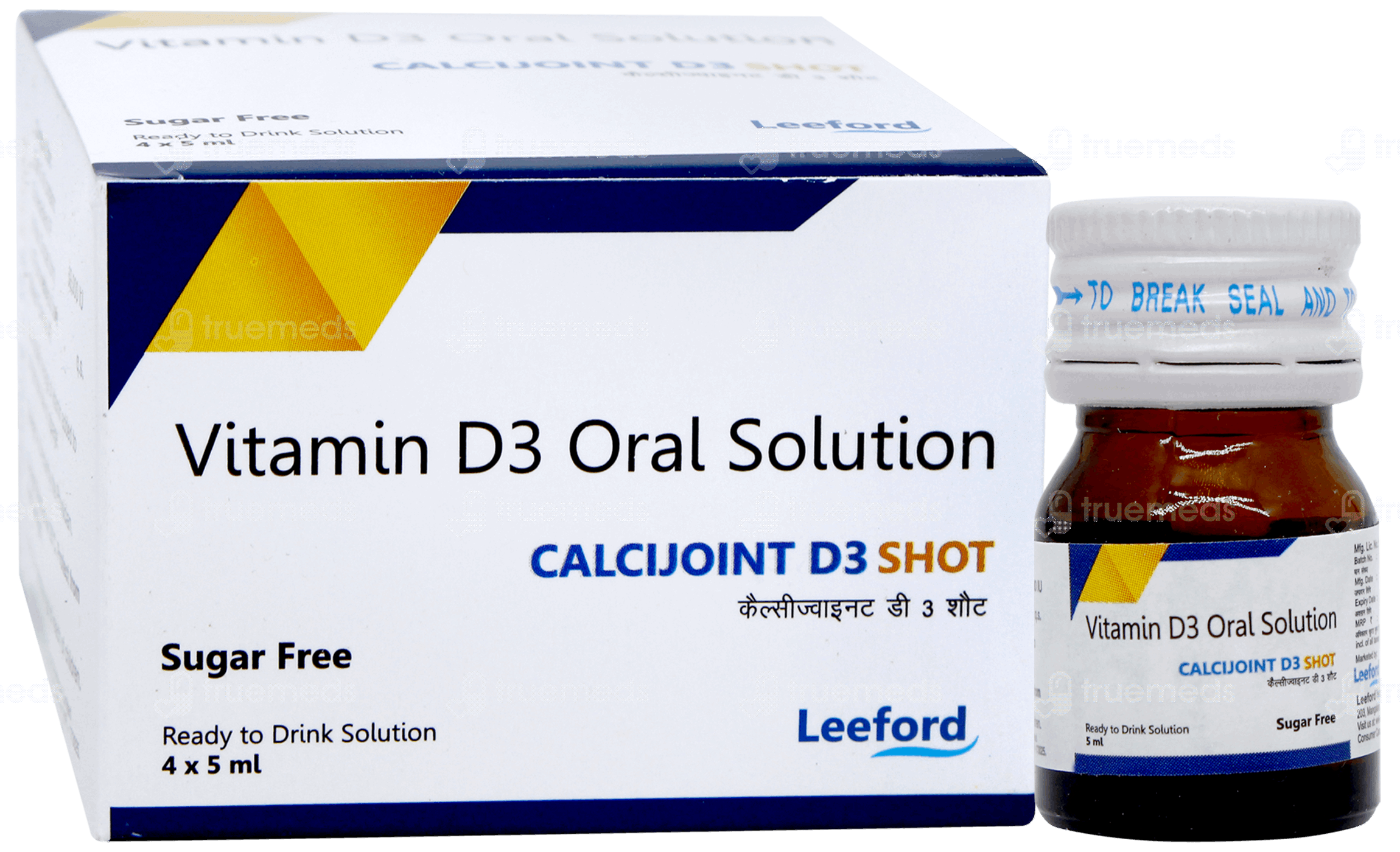 Buy Calcijoint D3 Shot Sugar Free Solution 5ml in Medicines | Best ...