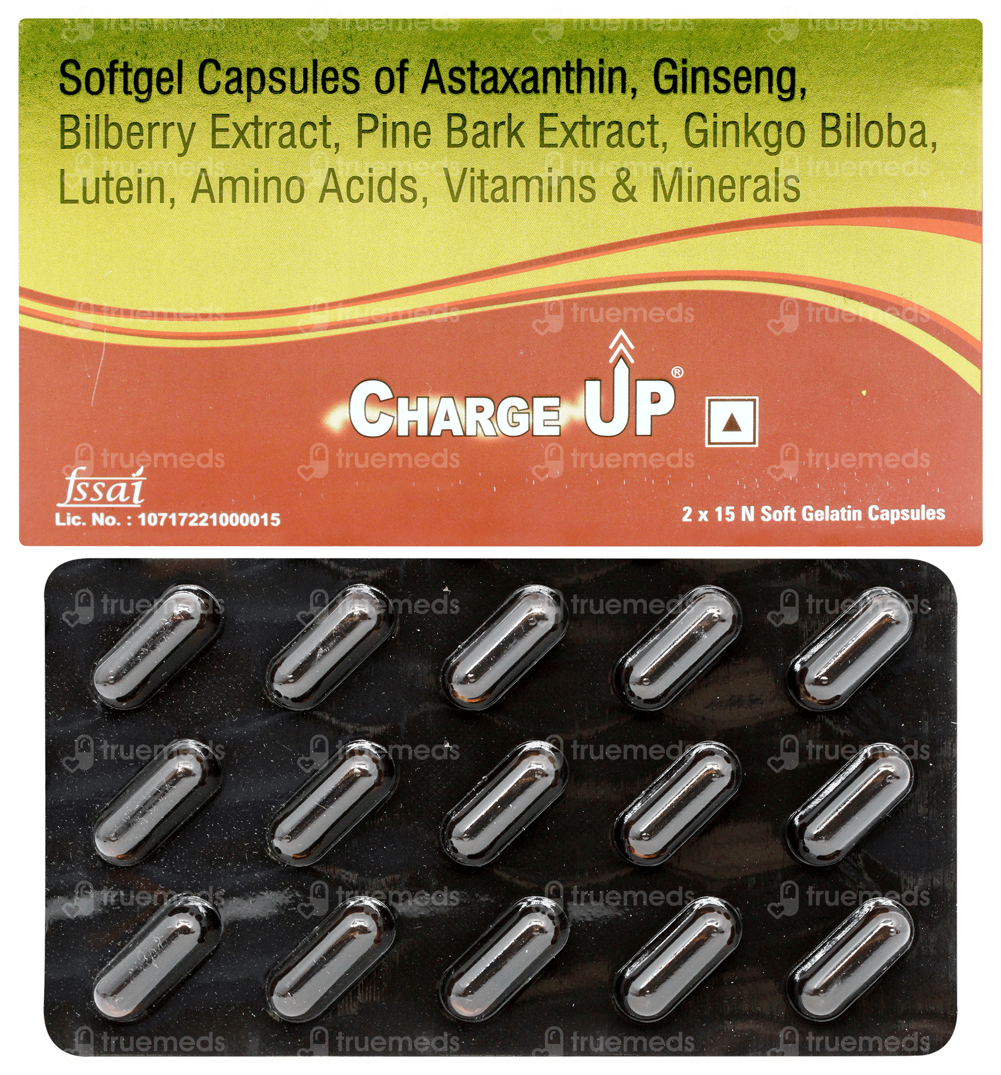 Buy Charge Up Capsule 15 in Medicines | Best Health & Beauty on Plumint