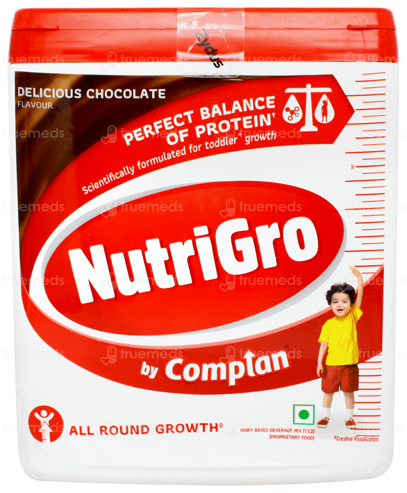 Buy Complan Nutrigro Chocolate Flavour Powder Jar 400gm in Medicines ...