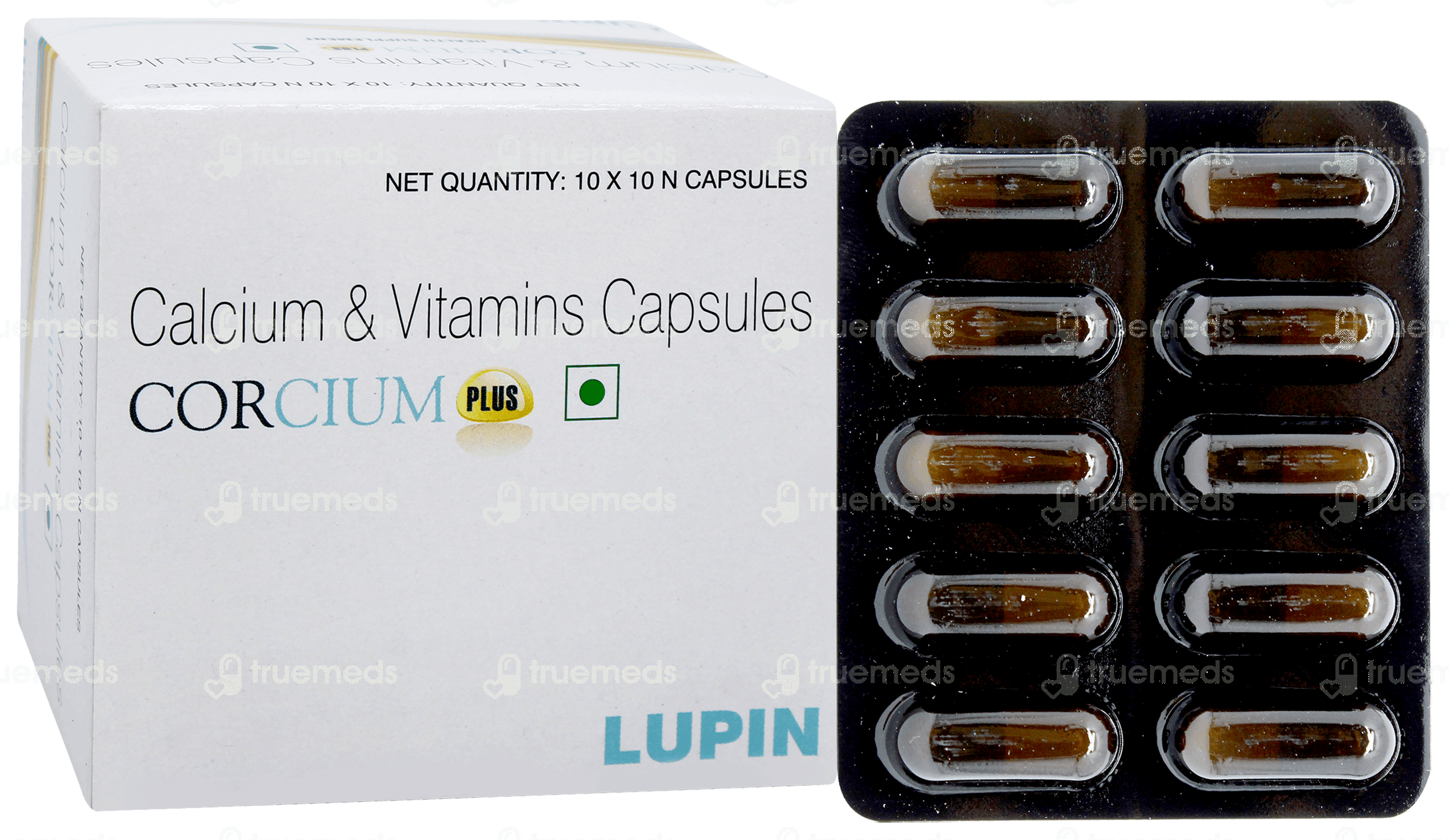 Buy Corcium Plus Capsule 10 in Medicines | Best Health & Beauty on Plumint