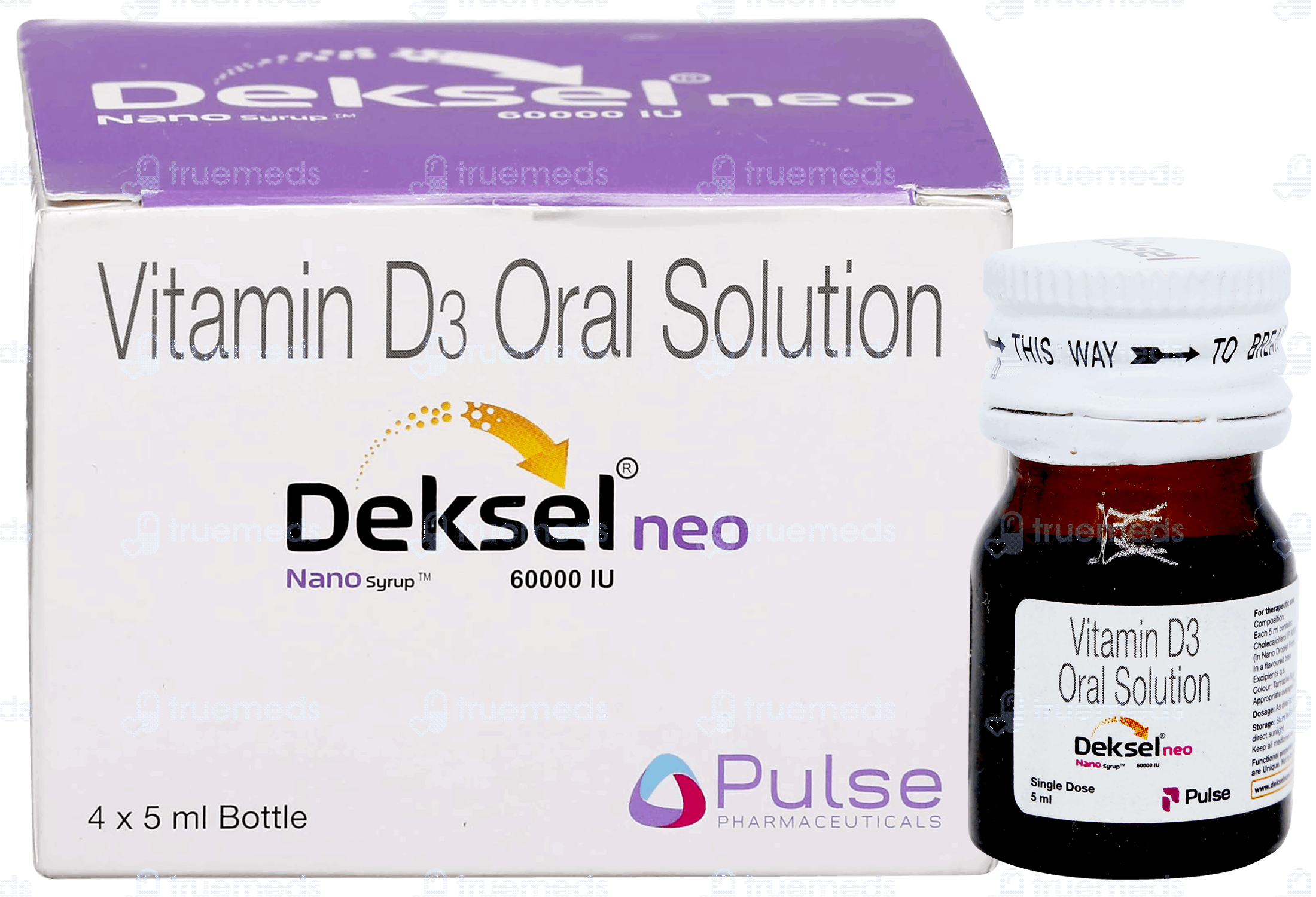 Buy Deksel Neo Nano 60000iu Syrup 5ml in Medicines | Best Health ...