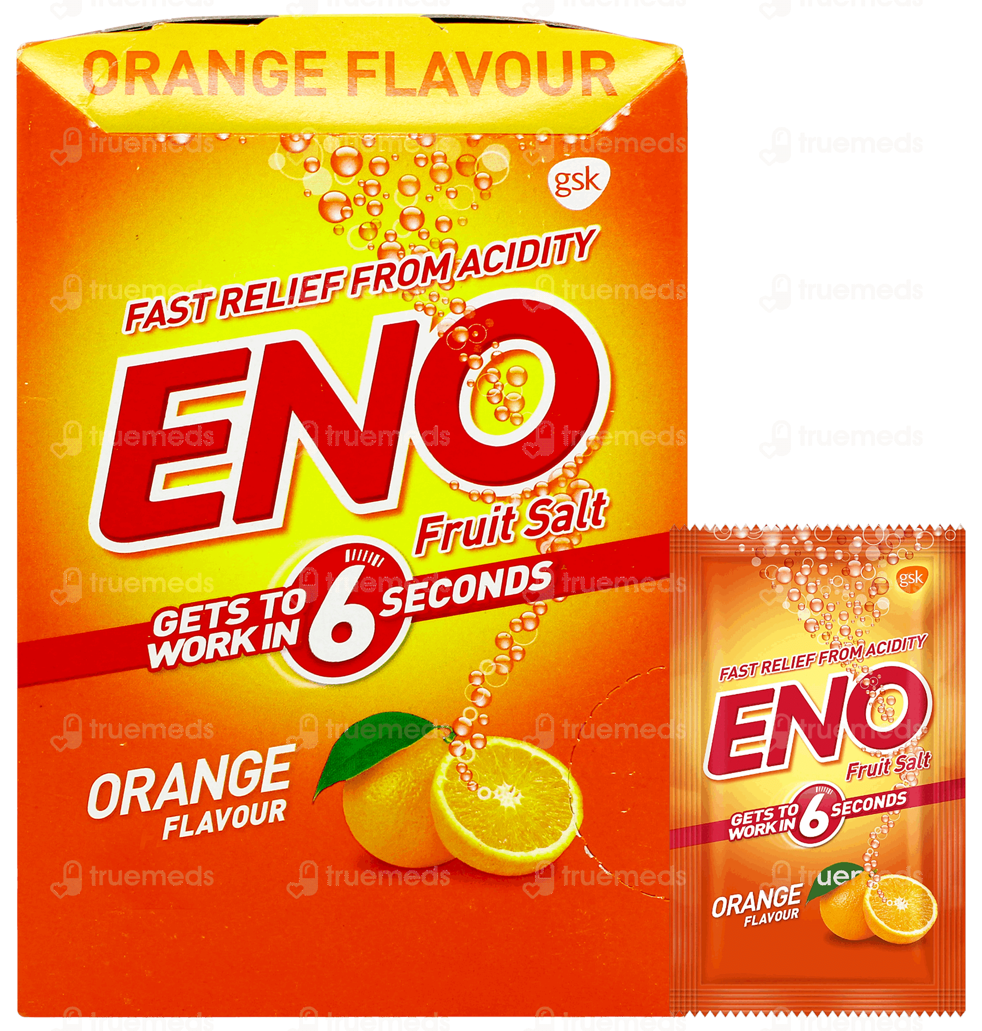 Buy Eno Fruit Salt Orange Flavour Sachet 5gm in Medicines | Best Health ...