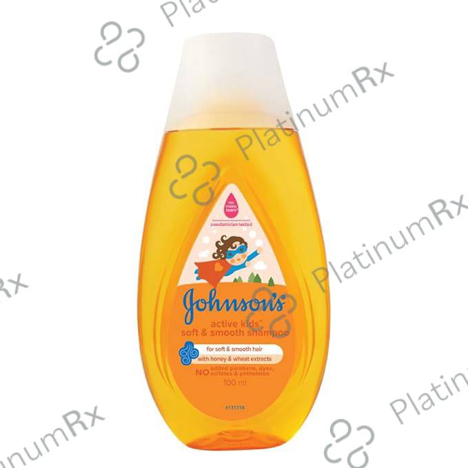 Buy Johnson's Baby Active Kid Soft & Smooth Shampoo 100ml in Medicines ...