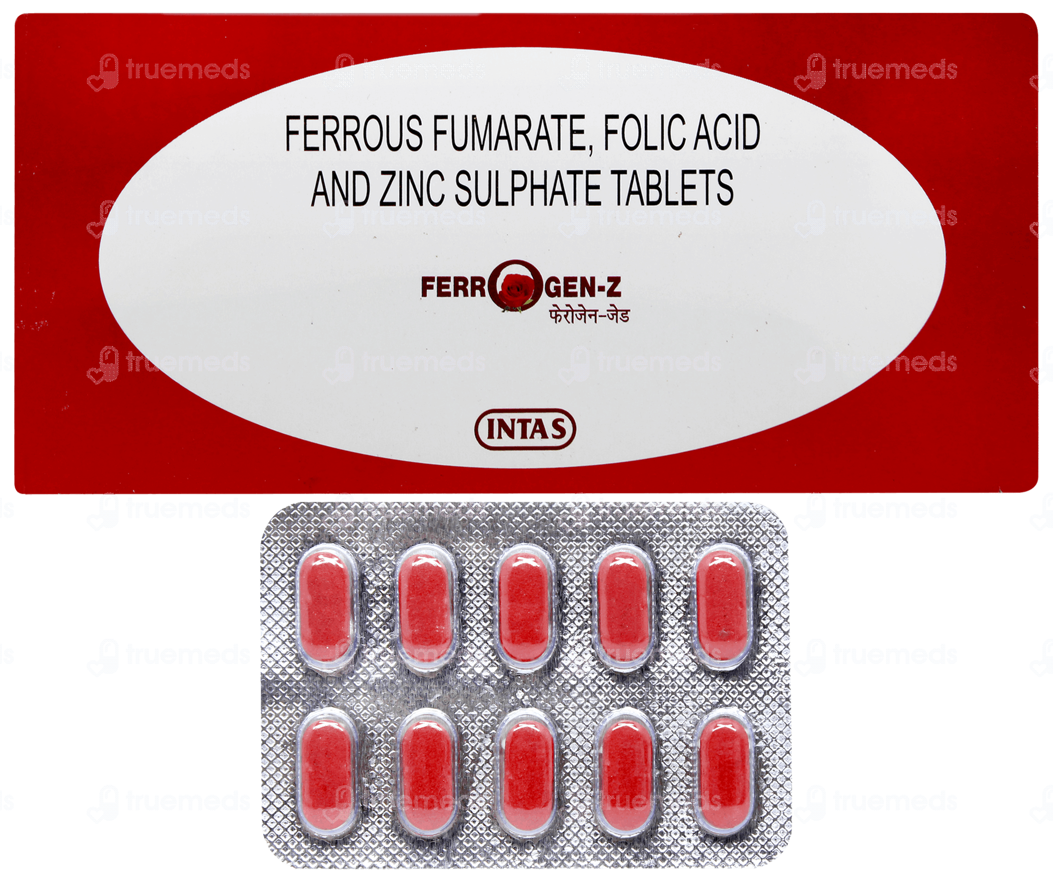 Buy Ferrogen Z Tablet 10 in Medicines | Best Health & Beauty on Plumint