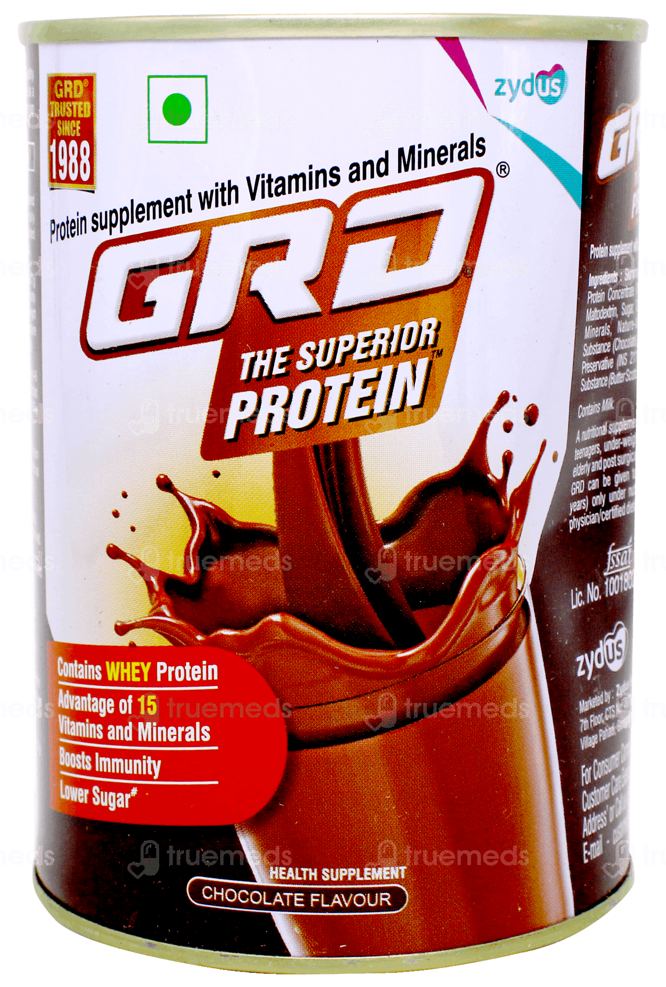 Buy Grd The Superior Protein Chocolate Flavour Powder 200gm in ...