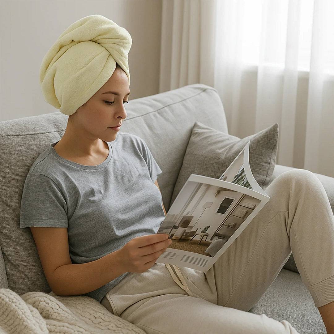 Buy Soft Hair Drying Towel in Accessories | Best Jewellery on Plumint