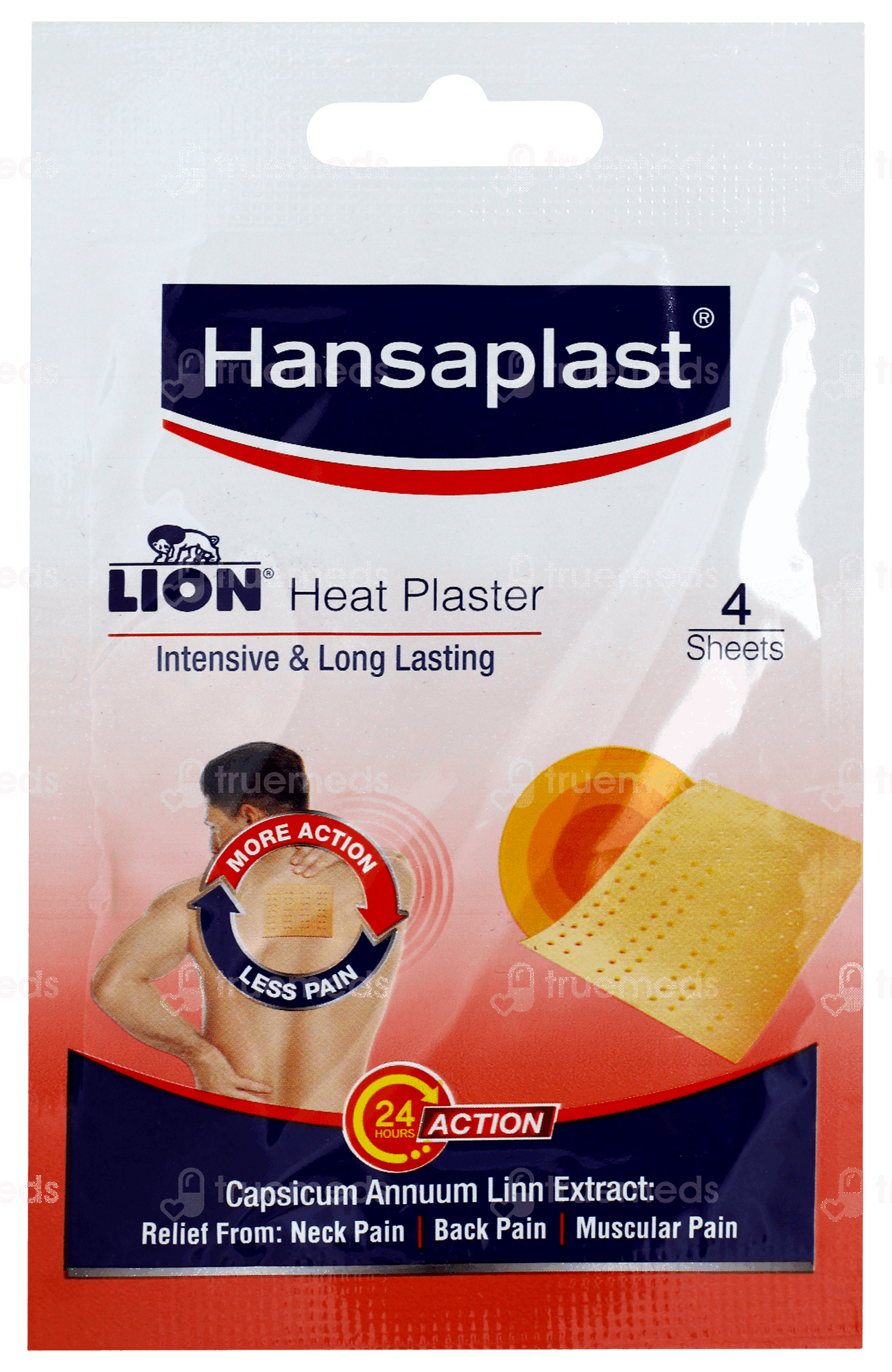 Buy Hansaplast Lion Heat Plaster Sheets 4 in Medicines | Best Health ...
