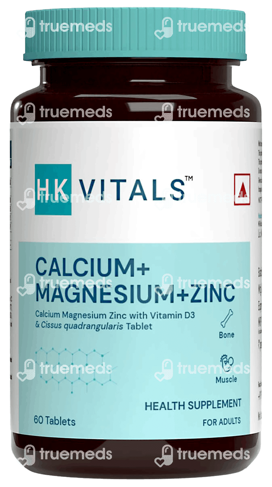 Buy Healthkart Hk Vitals Calcium+magnesium+zinc Tablet 60 in Medicines ...