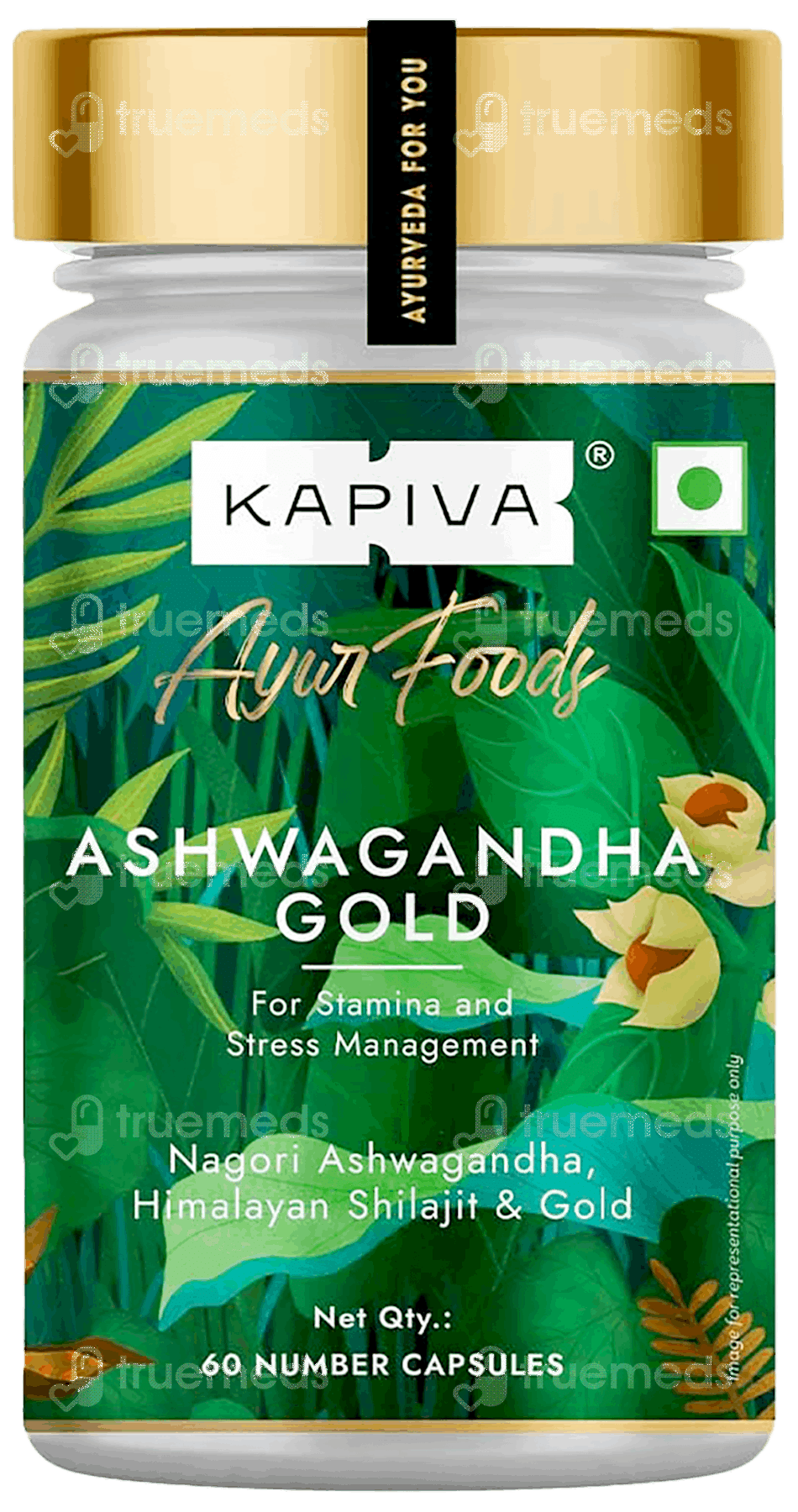 Buy Kapiva Ayur Foods Ashwagandha Gold Capsule 60 in Medicines | Best ...