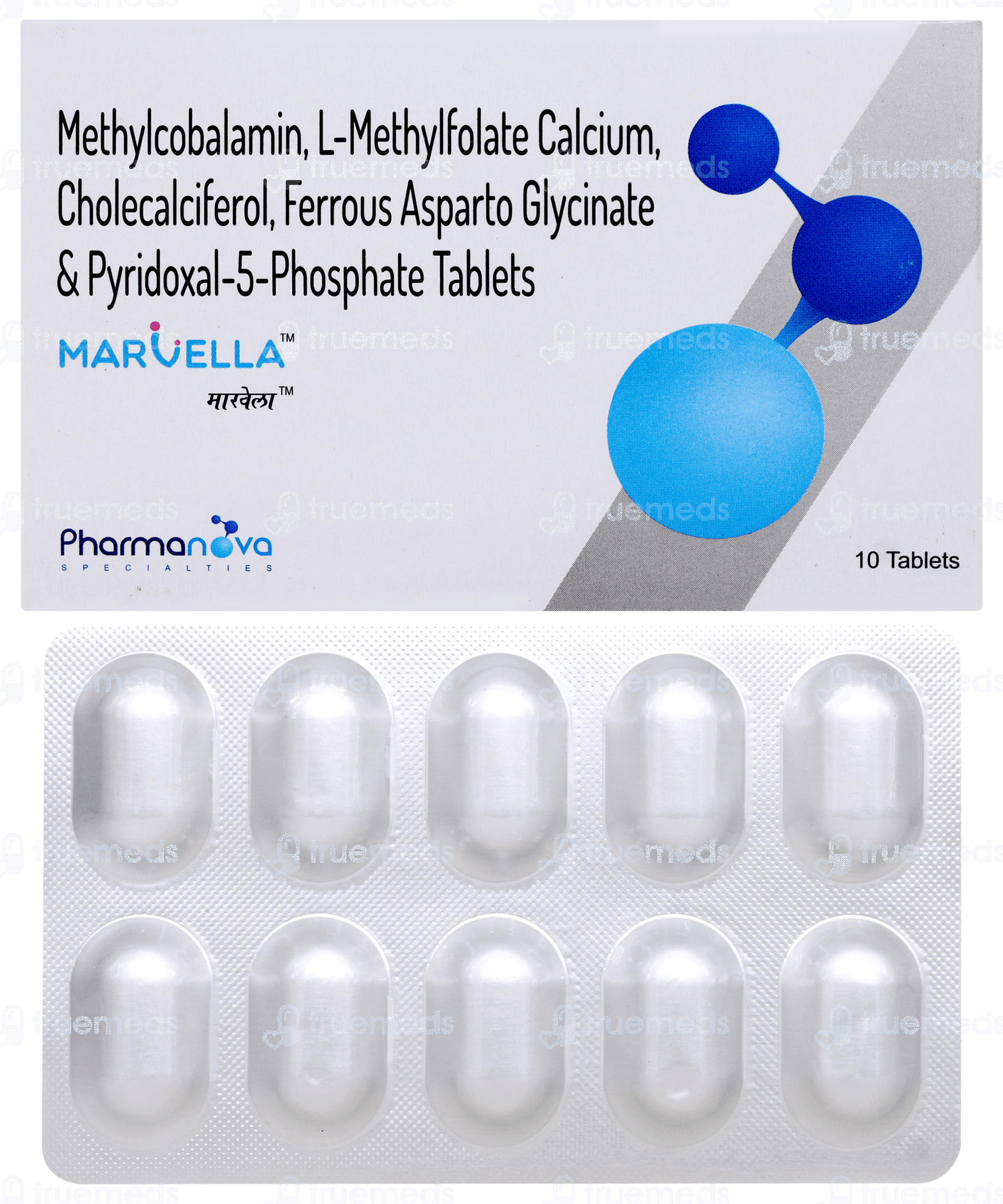 Buy Marvella Tablet 10 in Medicines | Best Health & Beauty on Plumint