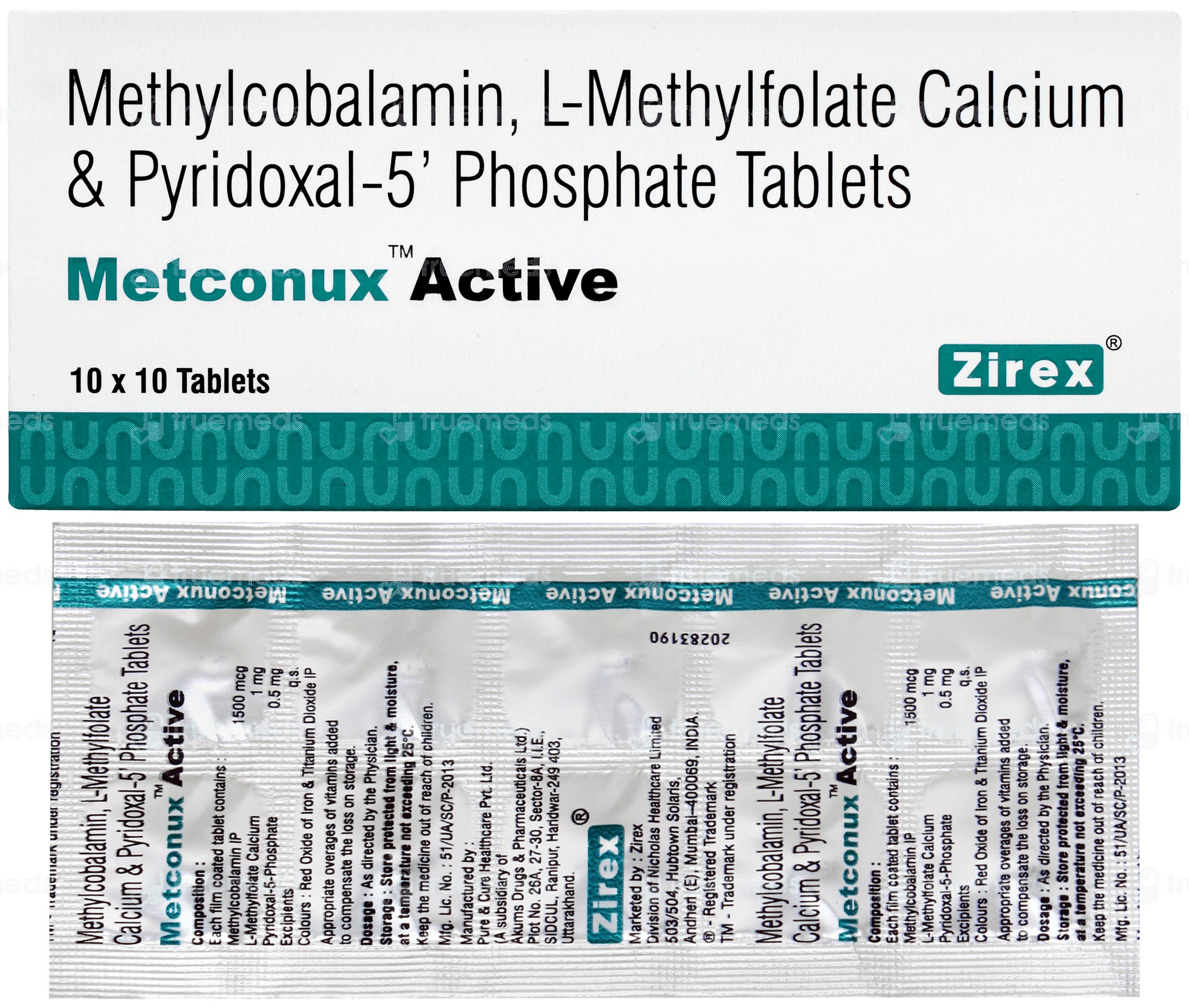 Buy Metconux Active Tablet 10 in Medicines | Best Health & Beauty on ...