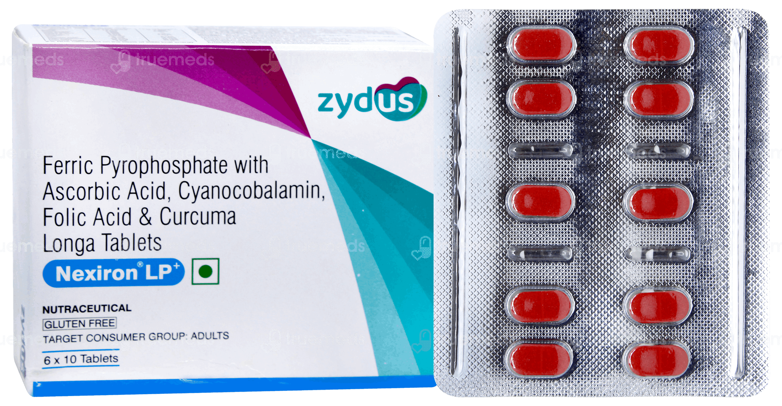 Buy Nexiron Lp+ Tablet 10 in Medicines | Best Health & Beauty on Plumint