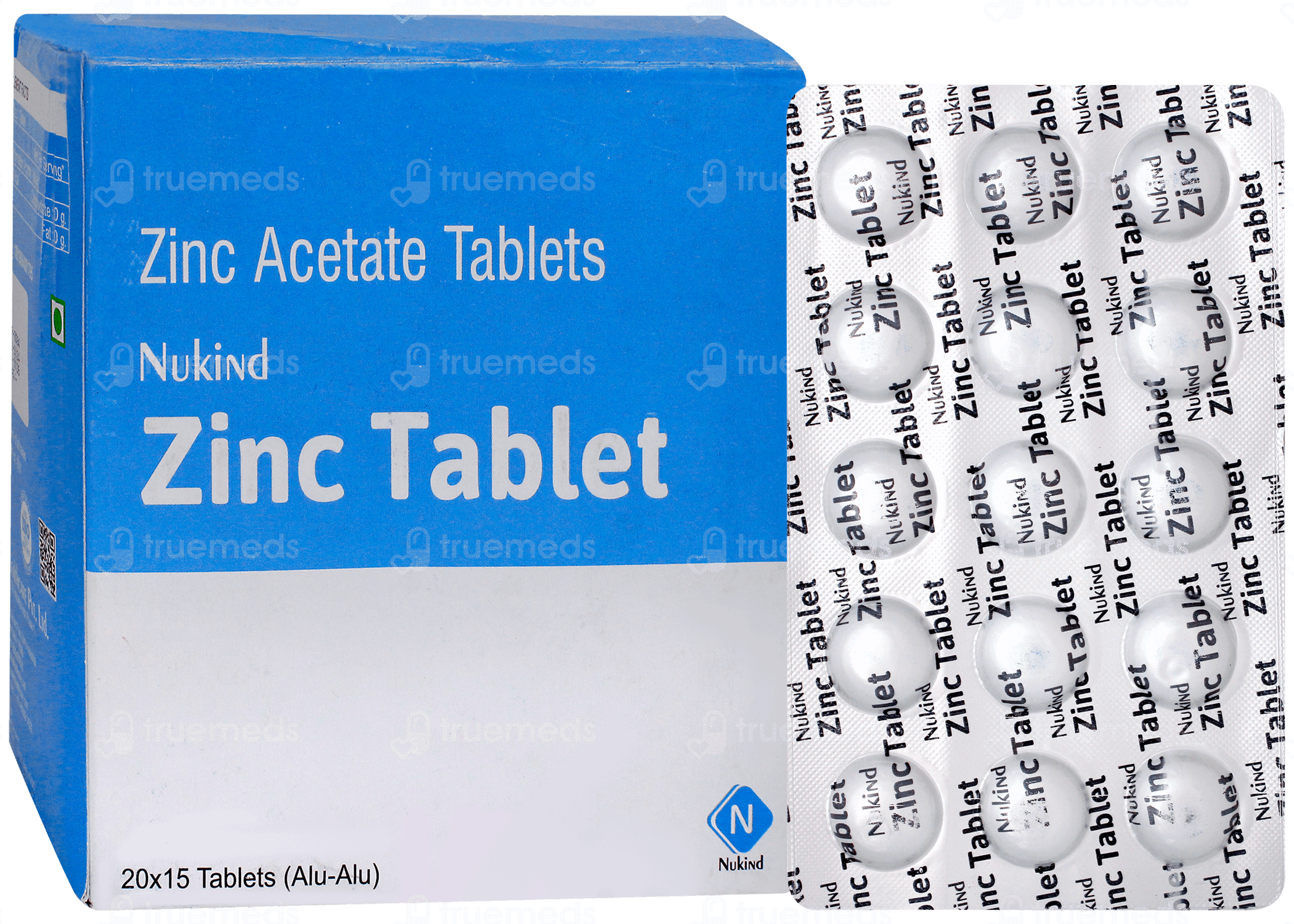 Buy Nukind Zinc Tablet 15 in Medicines | Best Health & Beauty on Plumint